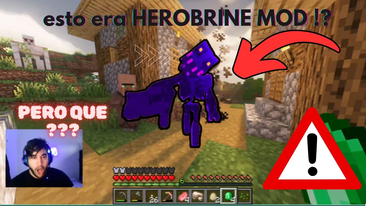 que le pasó a HEROBRINE ! From The Fog MOD Minecraft - P1 - YouTube