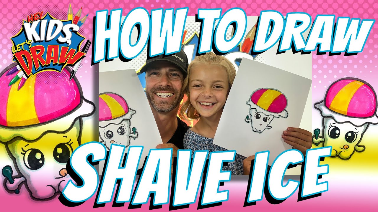How to Draw a Shave Ice for Kids - YouTube