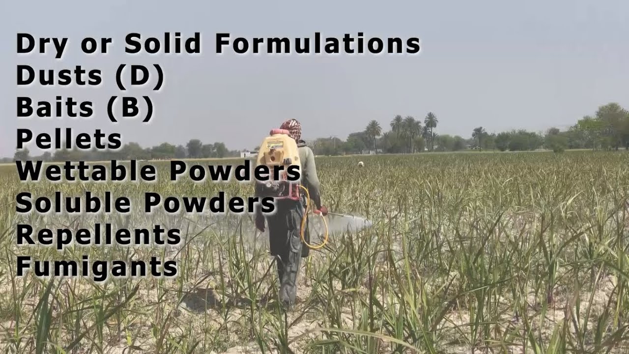 Insecticide Formulations: Dilution & Safe Handling | Entomology & Pest ...