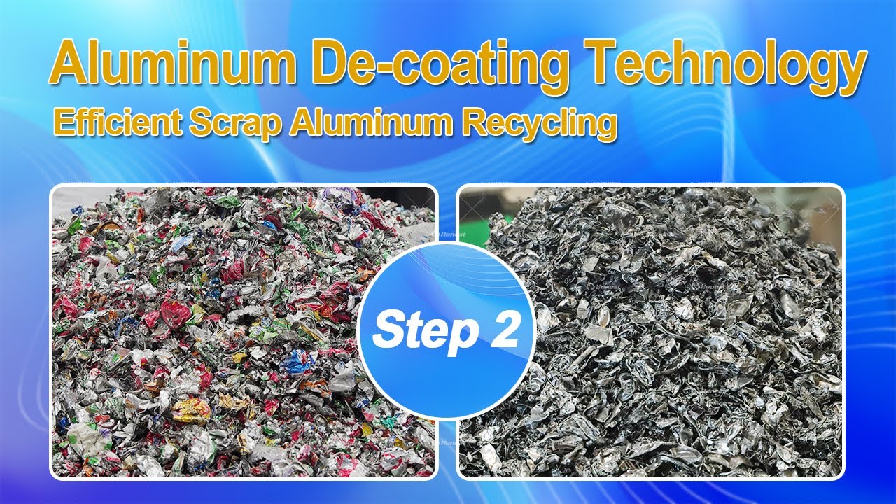 【Scrap Aluminum Recycling Ⅱ 】De-coating of UBC Scrap Aluminum Paint ...