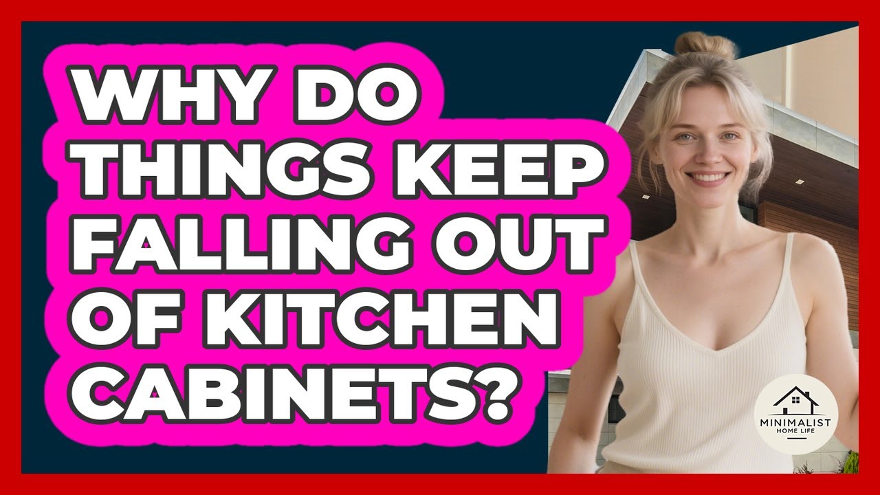 Why Do Things Keep Falling Out Of Kitchen Cabinets? - Minimalist Home ...