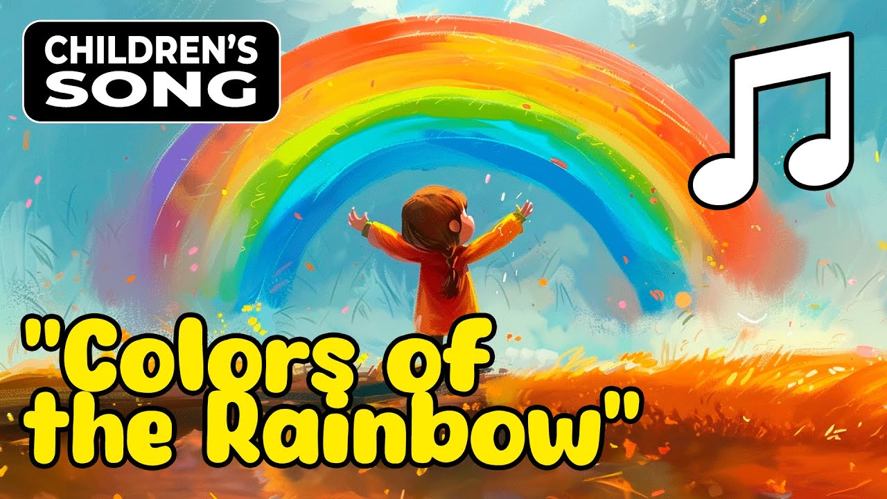Children's Song : Colors of the Rainbow - YouTube