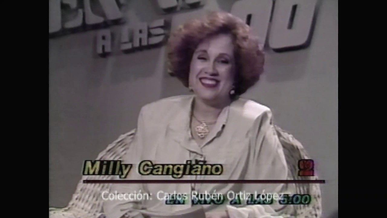 Milly Cangiano-Programa "En Vivo a las 5" con Johanna Rosaly y Jorge ...