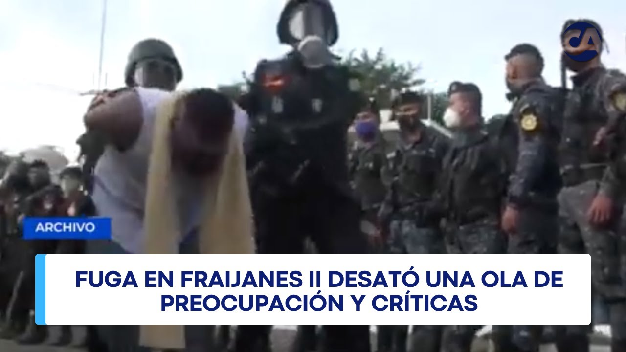 Análisis: Fuga de reos en Fraijanes II - YouTube