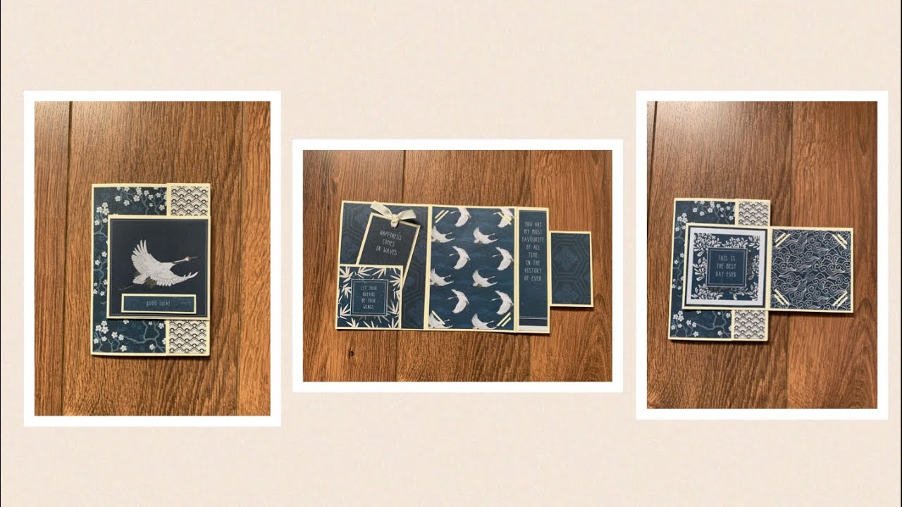 TUTO SCRAP Carte Facile utilisons nos chutes de papiers - YouTube