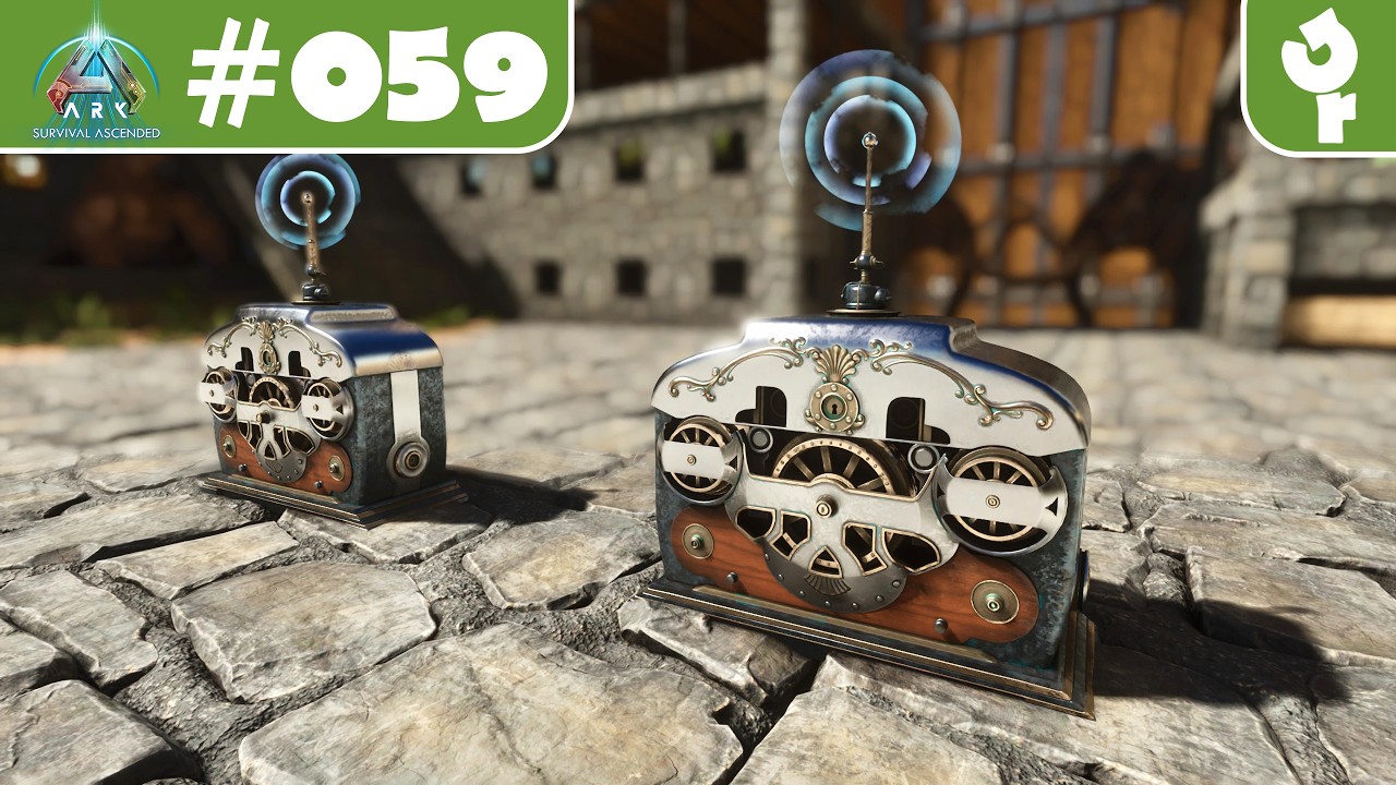 ARK: Survival Ascended #059 - Steampunk: Linked Storage Box - YouTube