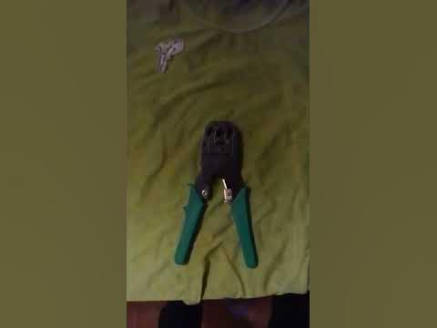 Купили обжимные клещи для витой пары - YouTube