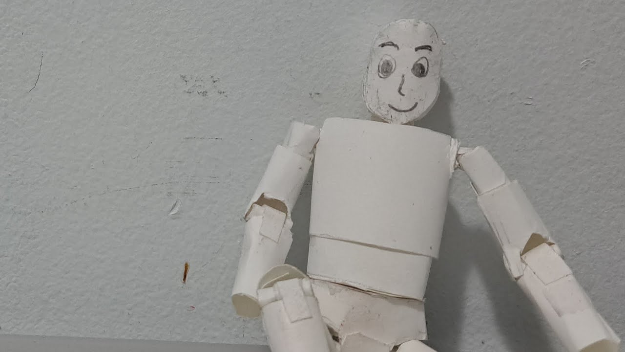 How to make a paper figure: The rest (Hands coming soon?) - YouTube