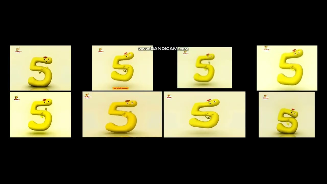 Charlie and The Numbers - Numbers Party Song - BabyTV Multilanguage ...