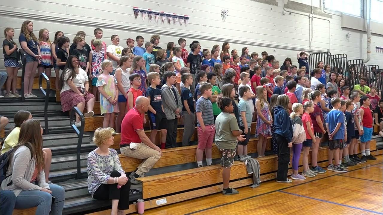 America (My Country 'Tis of Thee) - 4th Grade Flag Day Ceremony 2024 ...