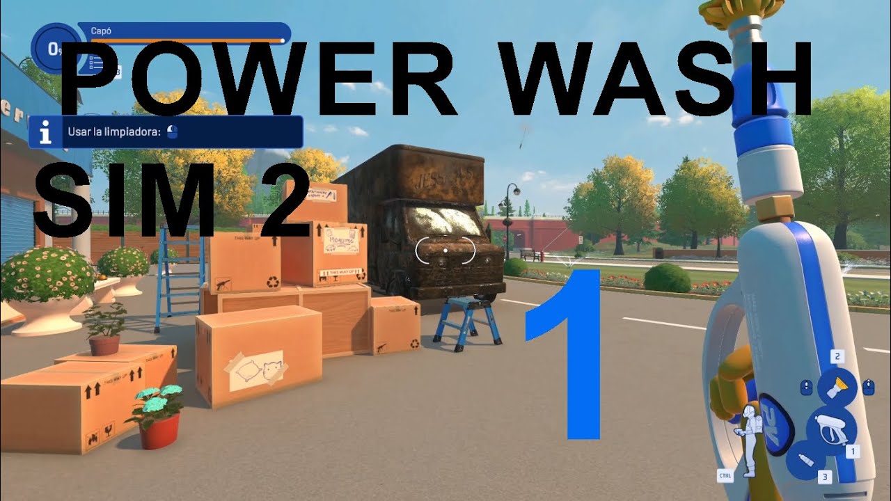 POWER WASH SIMULATOR 2 primeros pasos gameplay español pt.1 - YouTube