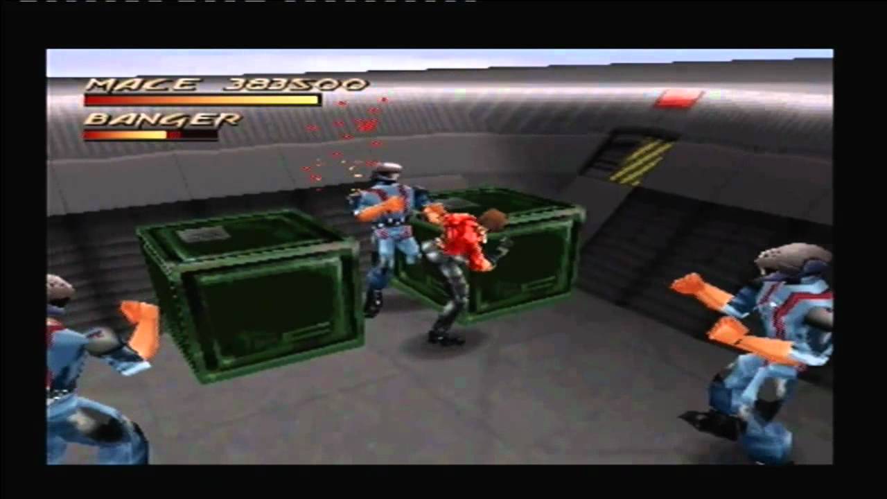 Fighting Force - PS1/PS3/PSN/PSP - Playthrough 5 - Route 5, Park/Air ...