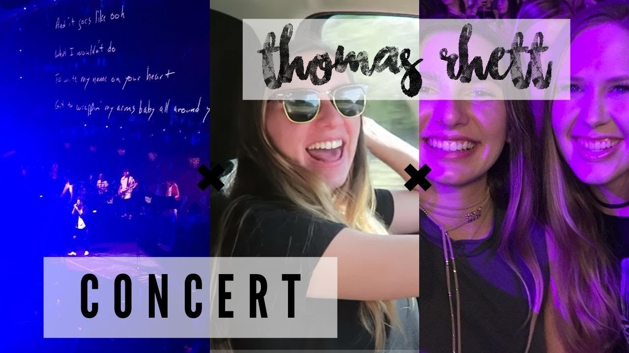 THOMAS RHETT CONCERT | ROAD TRIP - YouTube