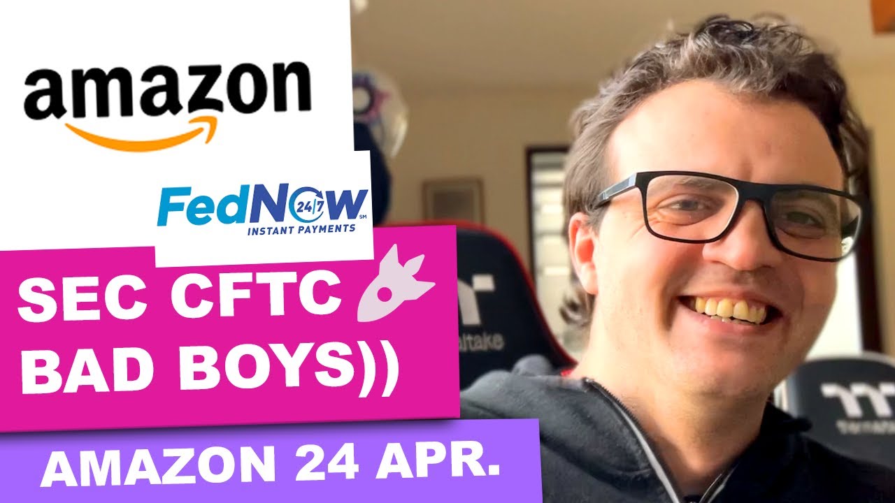 SEC CFTC Ethereum, Amazon блокчейн, FED Now и CBDC - YouTube