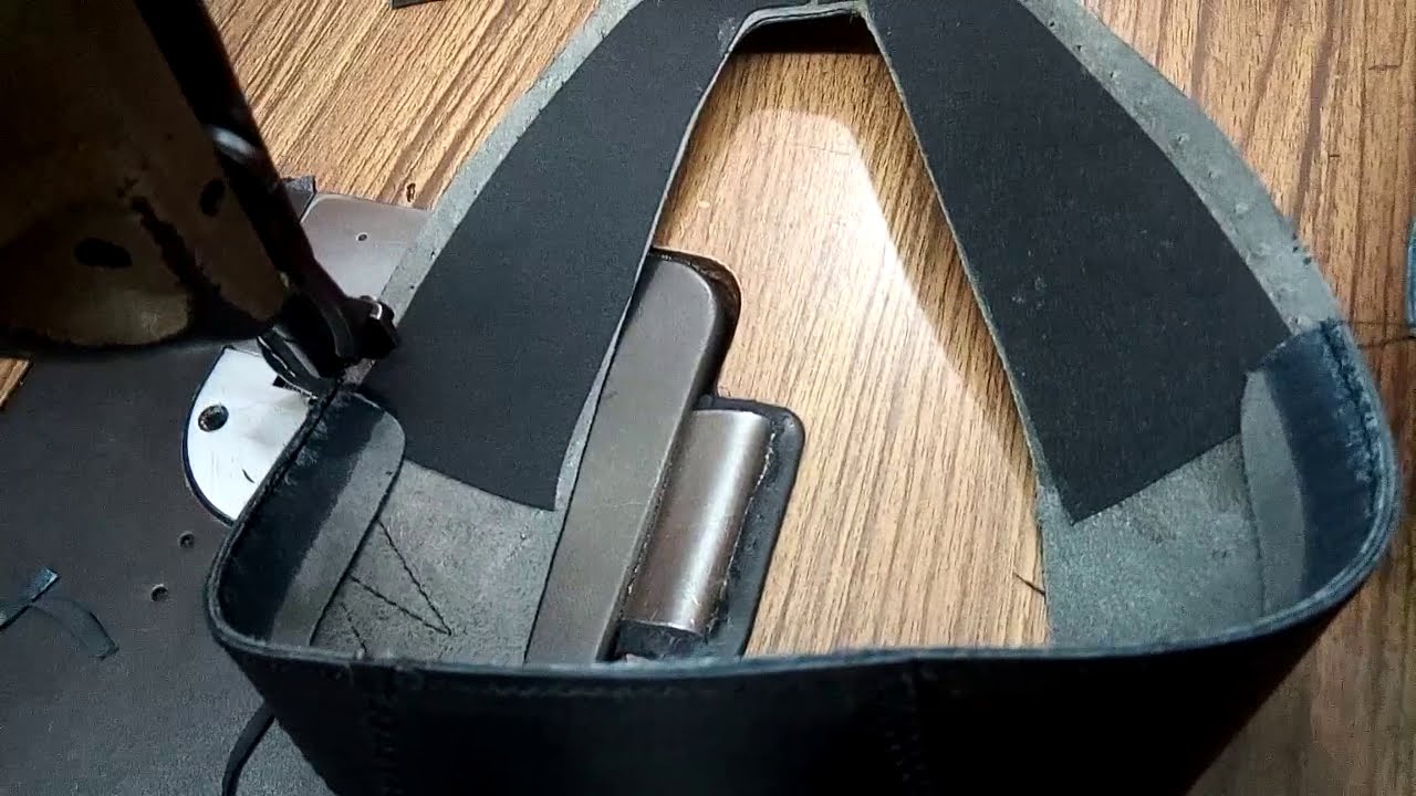 صناعة احذية المكسان mocassan - YouTube