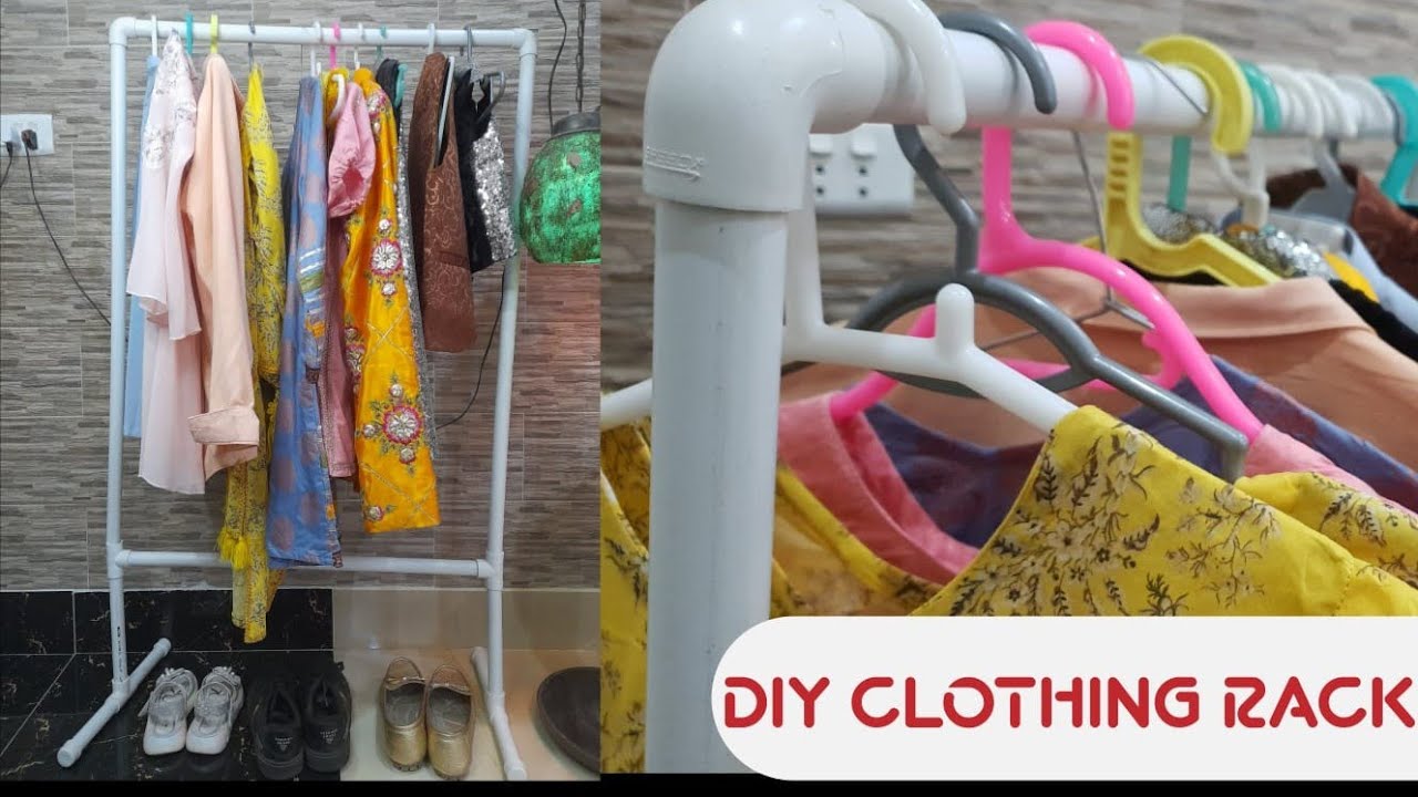 Upgrade Your Closet on a Budget: Learn How to Make a Clothes Rack Under ...