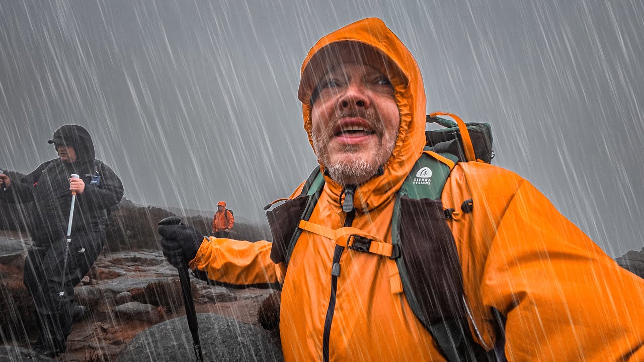 Hiking The Storm: Camping Meet-up Turns Turbulent - YouTube