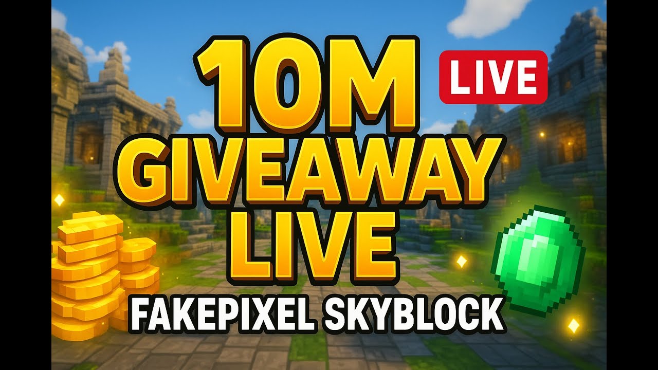 Fakepixel Skyblock Live Stream - YouTube