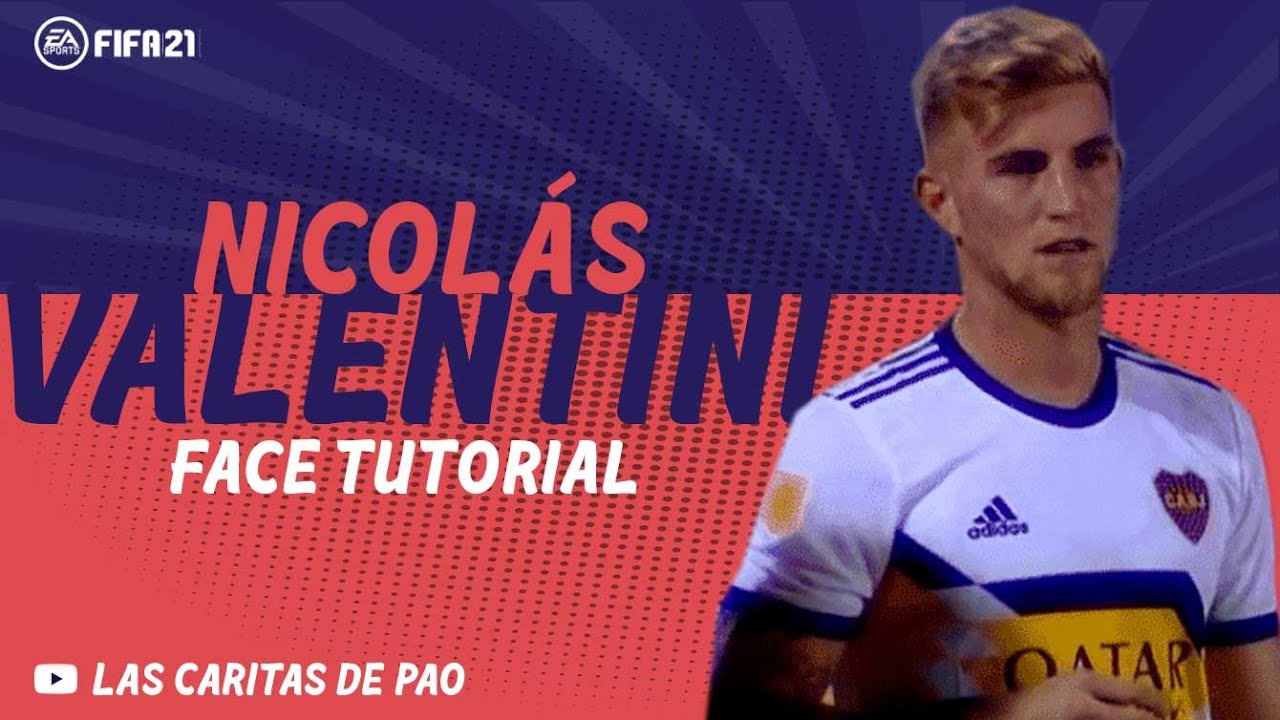 Nicolás Valentini Face Fifa 21 Lookalike Career Mode Pro Clubs