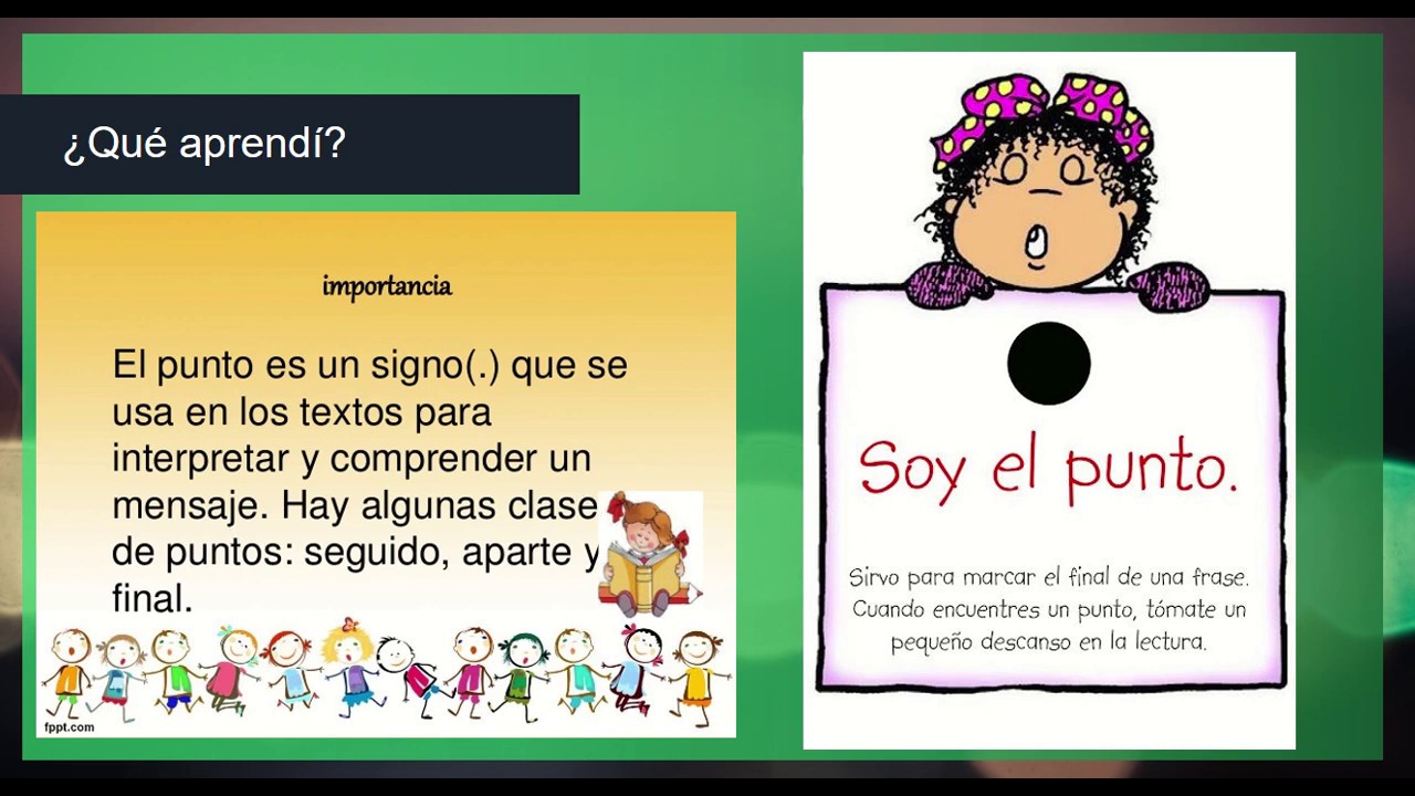 VIDEO EL PUNTO Y SUS CLASES - YouTube