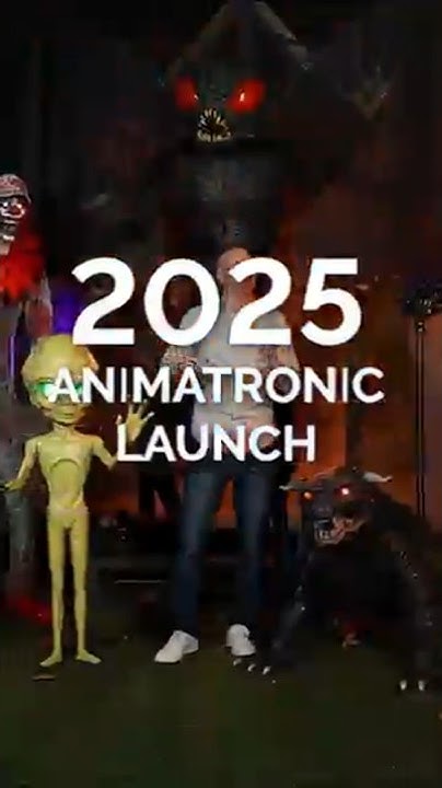 2025 Full Halloween Animatronic Launch - YouTube