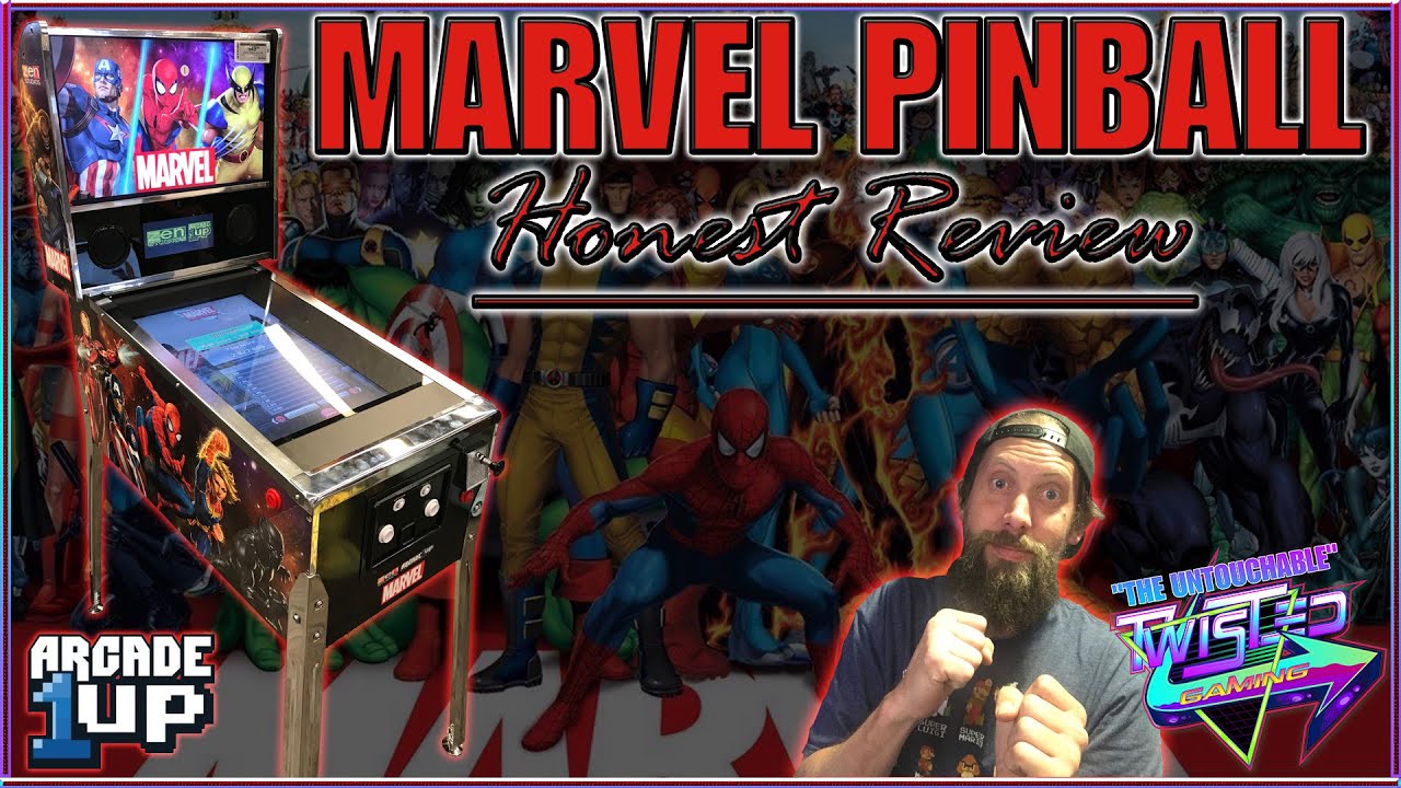 Arcade1Up Marvel Pinball - Review and Thoughts! -Twisted Gaming - YouTube
