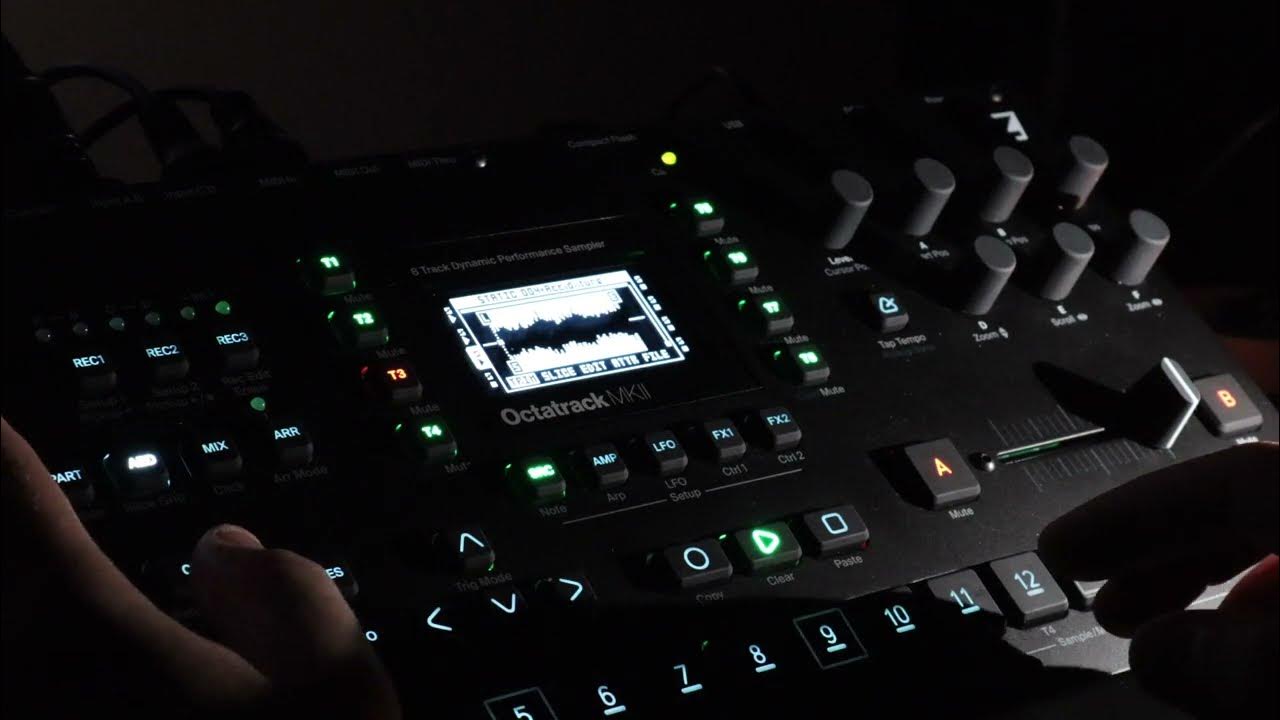 June 27: Octatrack MkII Ambient with Cello Samples - YouTube