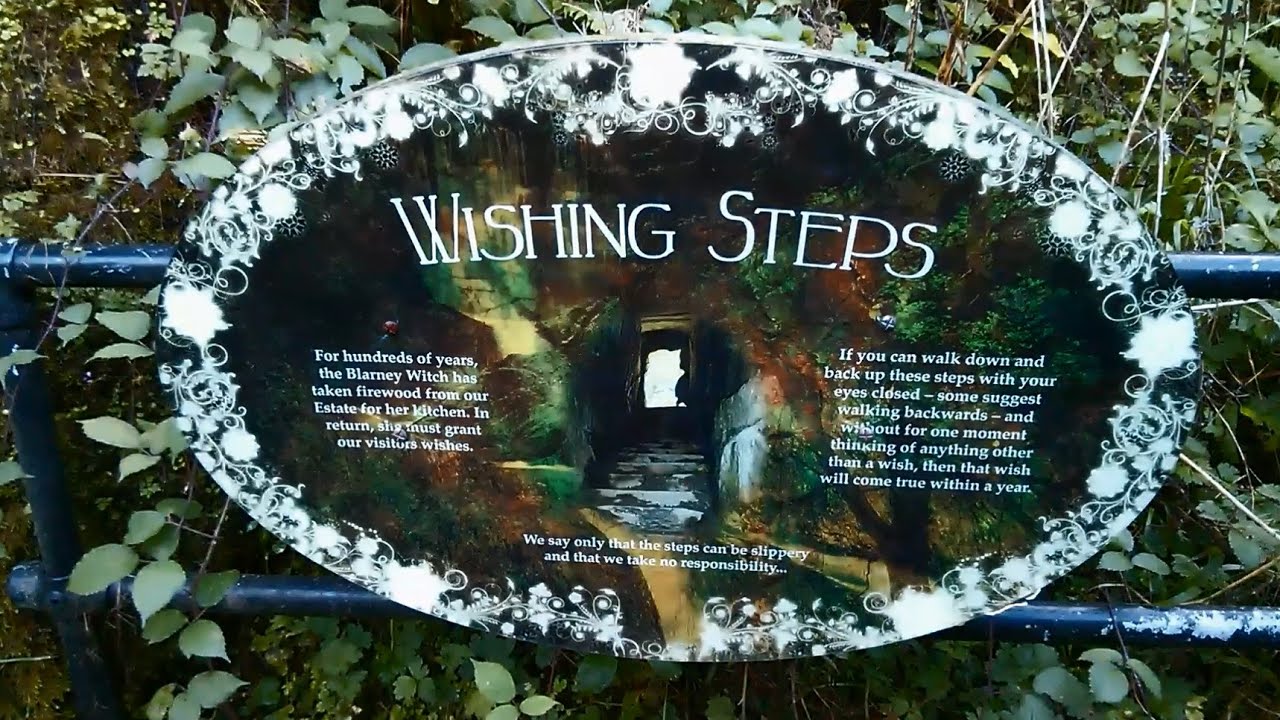The Wishing Steps at Blarney Castle in County Cork, Ireland - YouTube