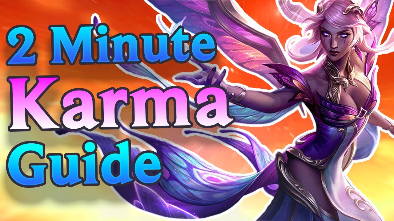 🌸 2 Minute Karma Guide - CRAZY build! 🌸 - YouTube