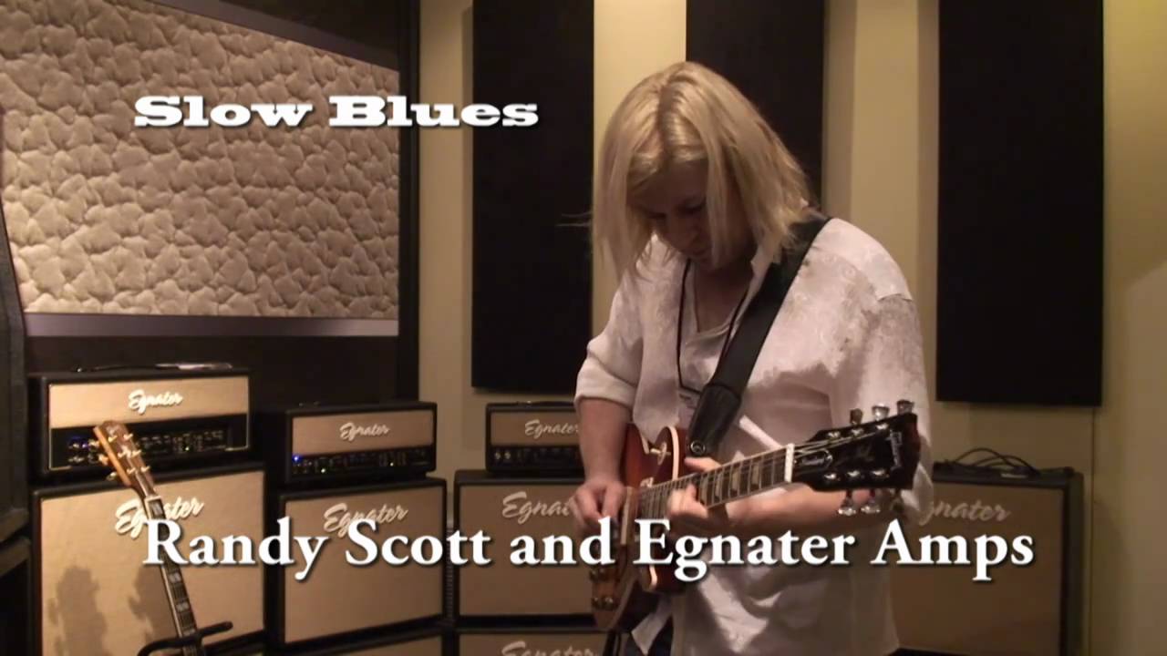 Slow Blues - Randy Scott - Egnater Amps Demo at NAMM 2011 ...