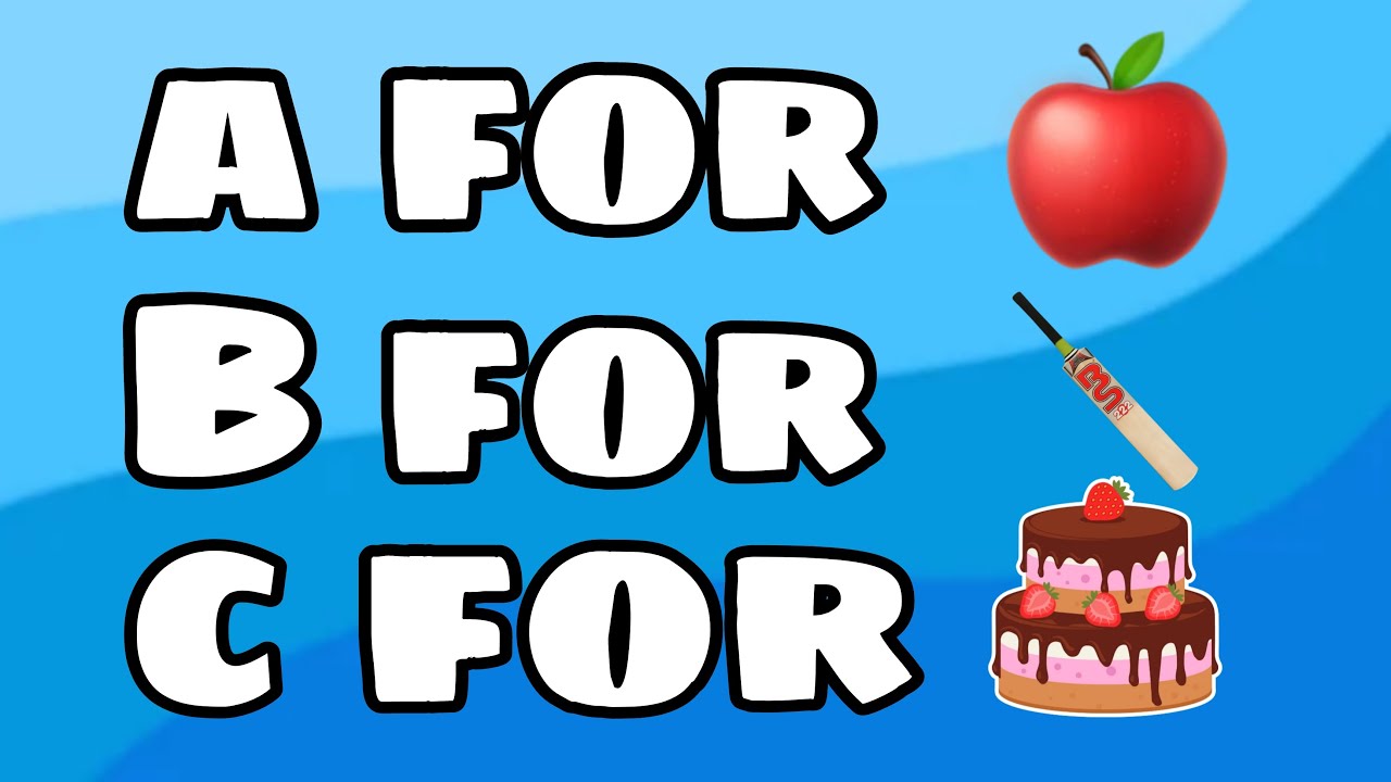 A for apple b for bat | Alphabet | Alphabet for kids | Alphabet letter ...