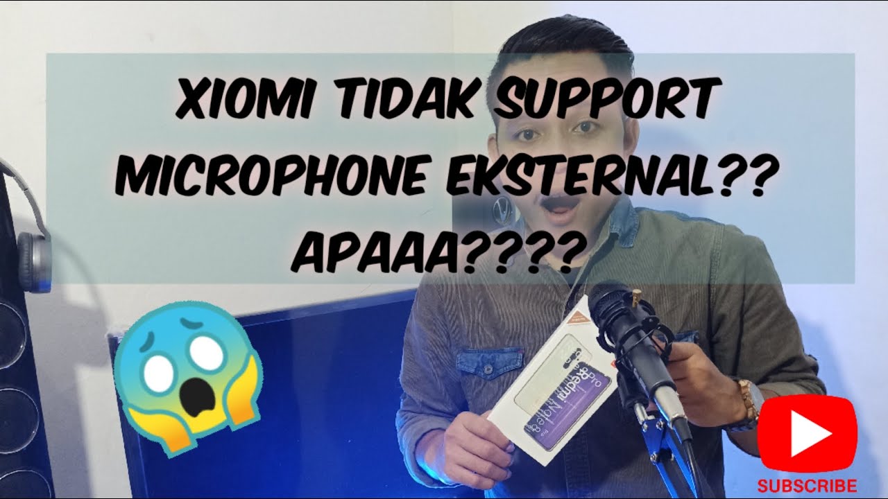 Solusi Microphone Eksternal Redmi Note 8 Pro - Mulai YouTube dengan ...