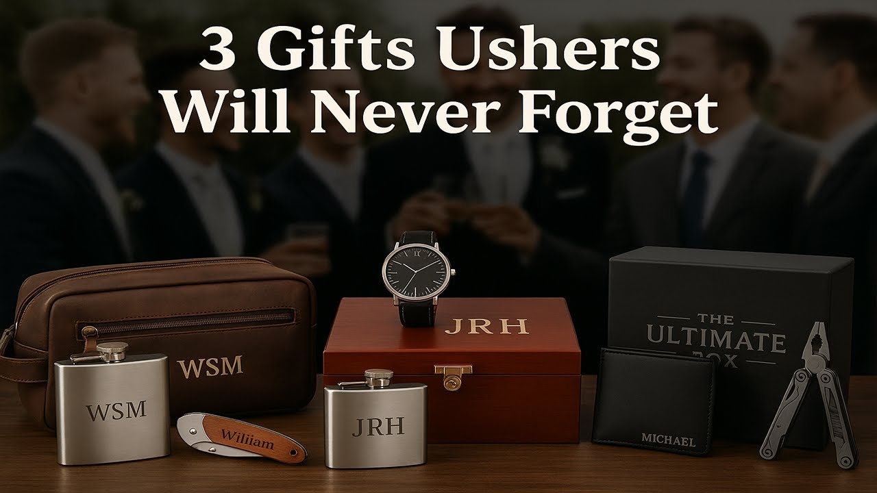 3 Wedding Usher Gifts That’ll Make Him Feel Like a Legend! - YouTube