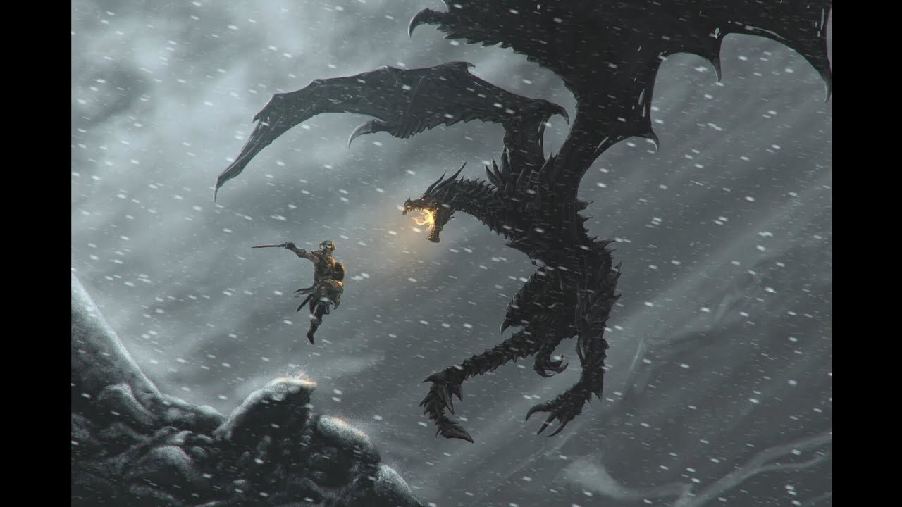 Skyrim Soundtrack - Wind Guide You 400% Slower - YouTube