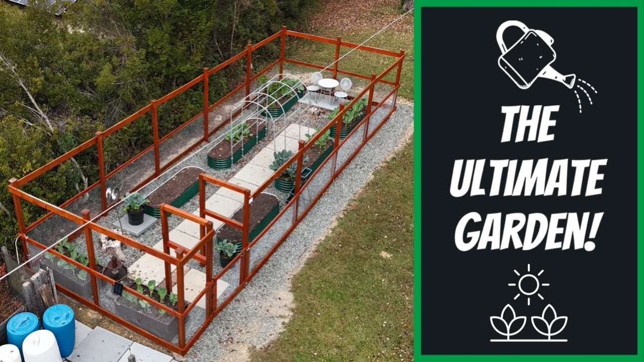Building the Ultimate Garden! - YouTube