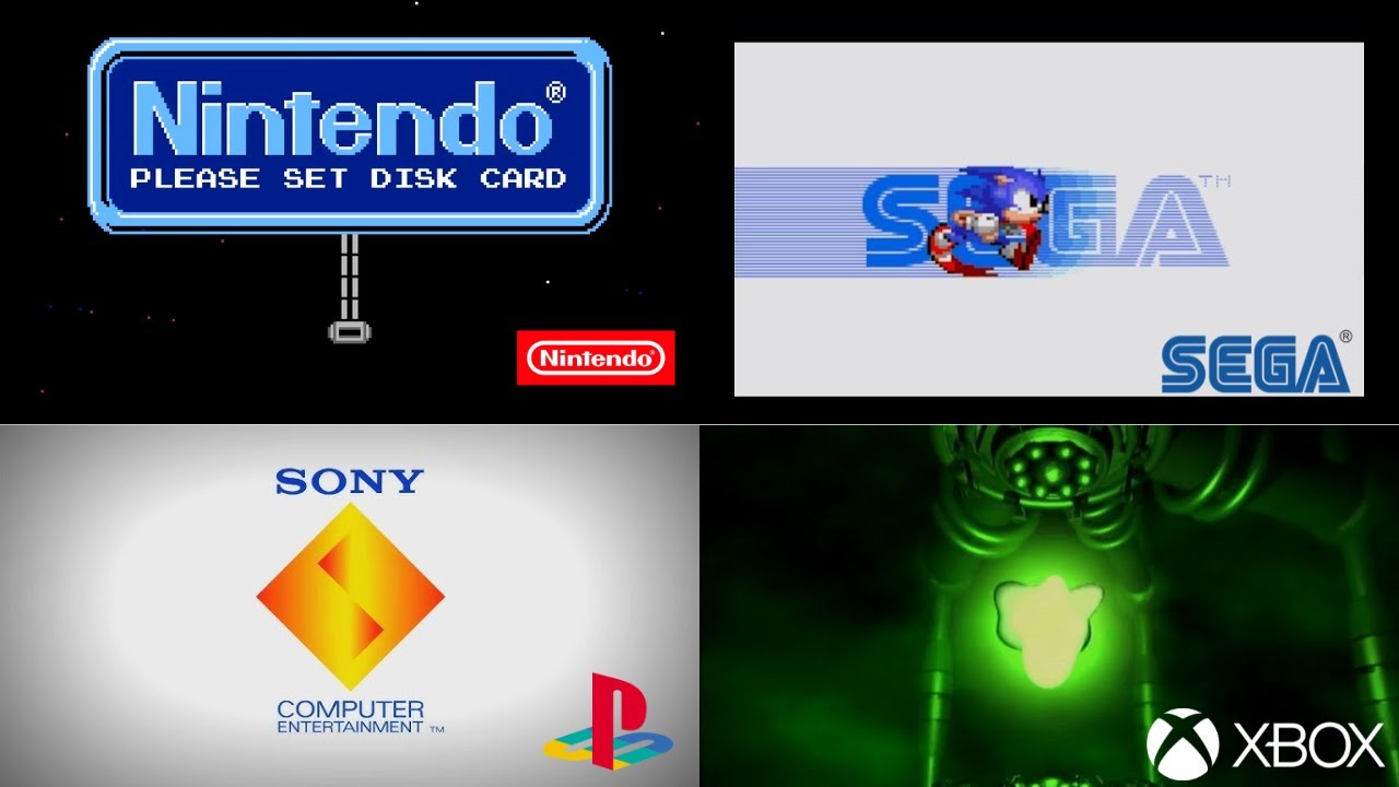 ALL Console Startup Mashup! - YouTube