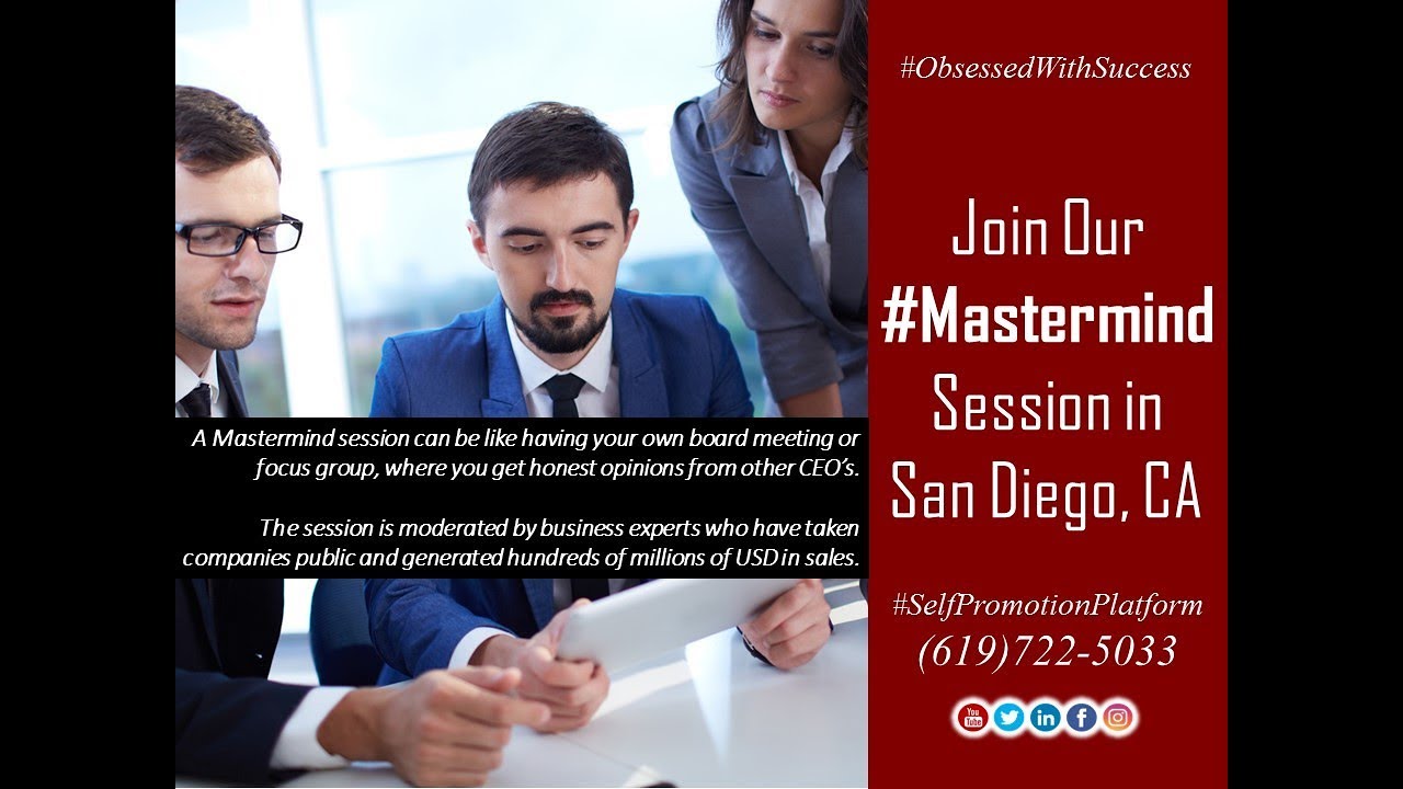What is a Mastermind Session: Your own board meeting or focus group of ...