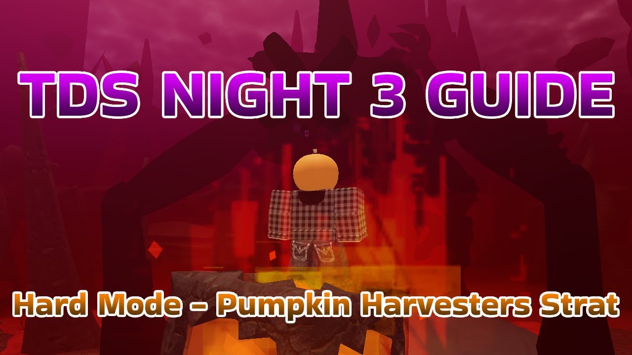 How I Managed to Beat Night 3 Hard Mode (Halloween 2024) | TDS - YouTube