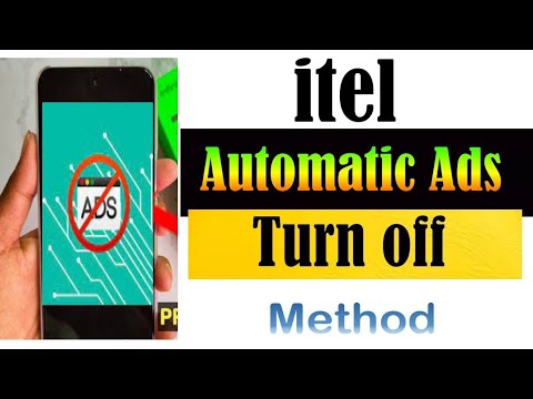 Itel Mobile Automatic Ads Turn Off Setting||how To Stop Automatic Ads