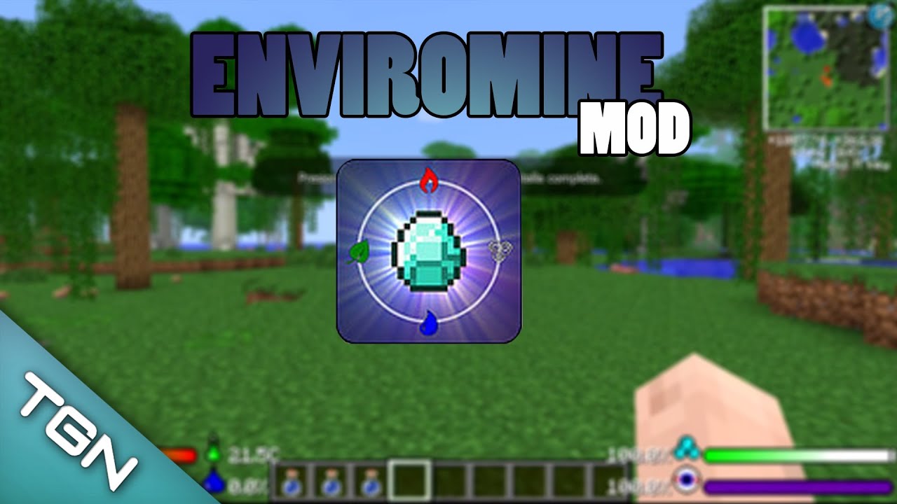 ENVIROMINE MOD MINECRAFT 1.7.2/1.7.10 - YouTube