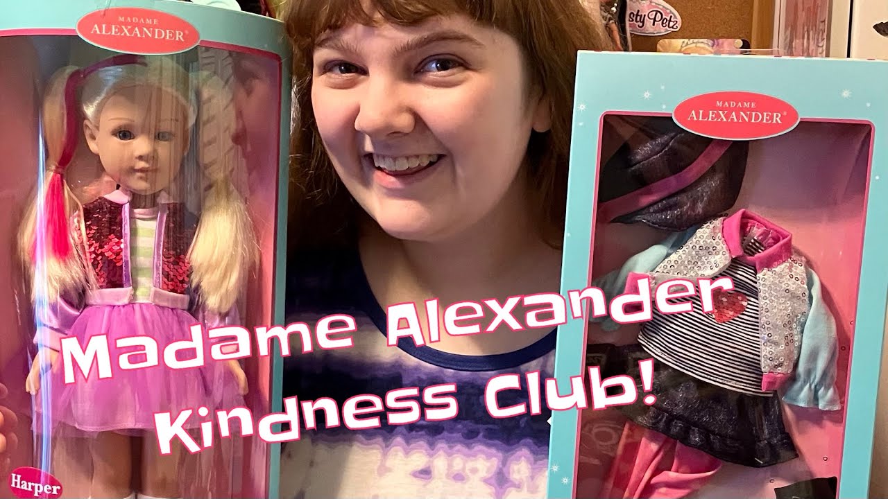 Madame Alexander Kindness Club Harper Doll & Happy Hearts Outfit Set ...