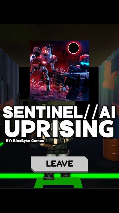 Sentinel // AI Uprising [Roblox Shooter Game] - YouTube