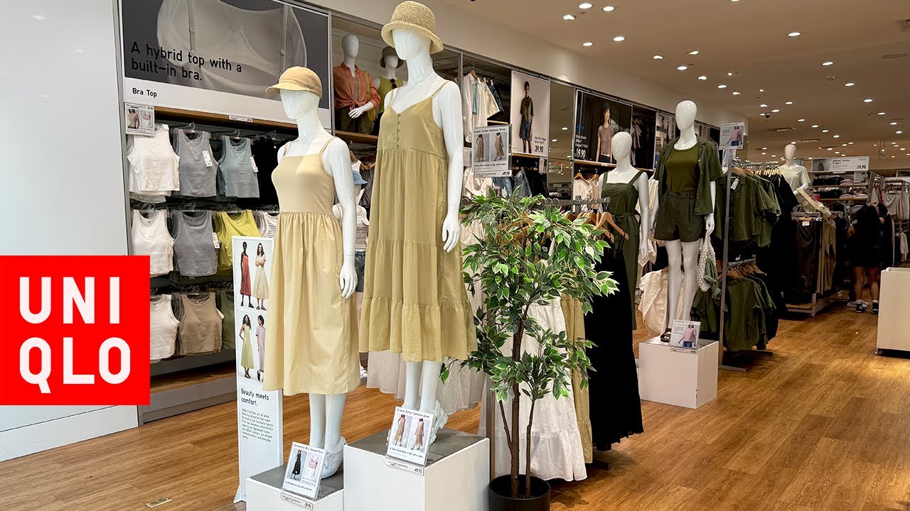 UNIQLO NEW HAPPY SUMMER COLLECTION 🌷 EASY FEMININE FASHION - YouTube