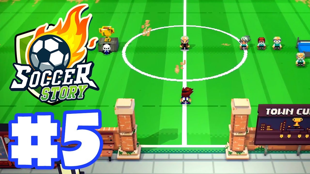 Winning Our First Cup Game! | Let's Play: Soccer Story | Ep 5 - YouTube