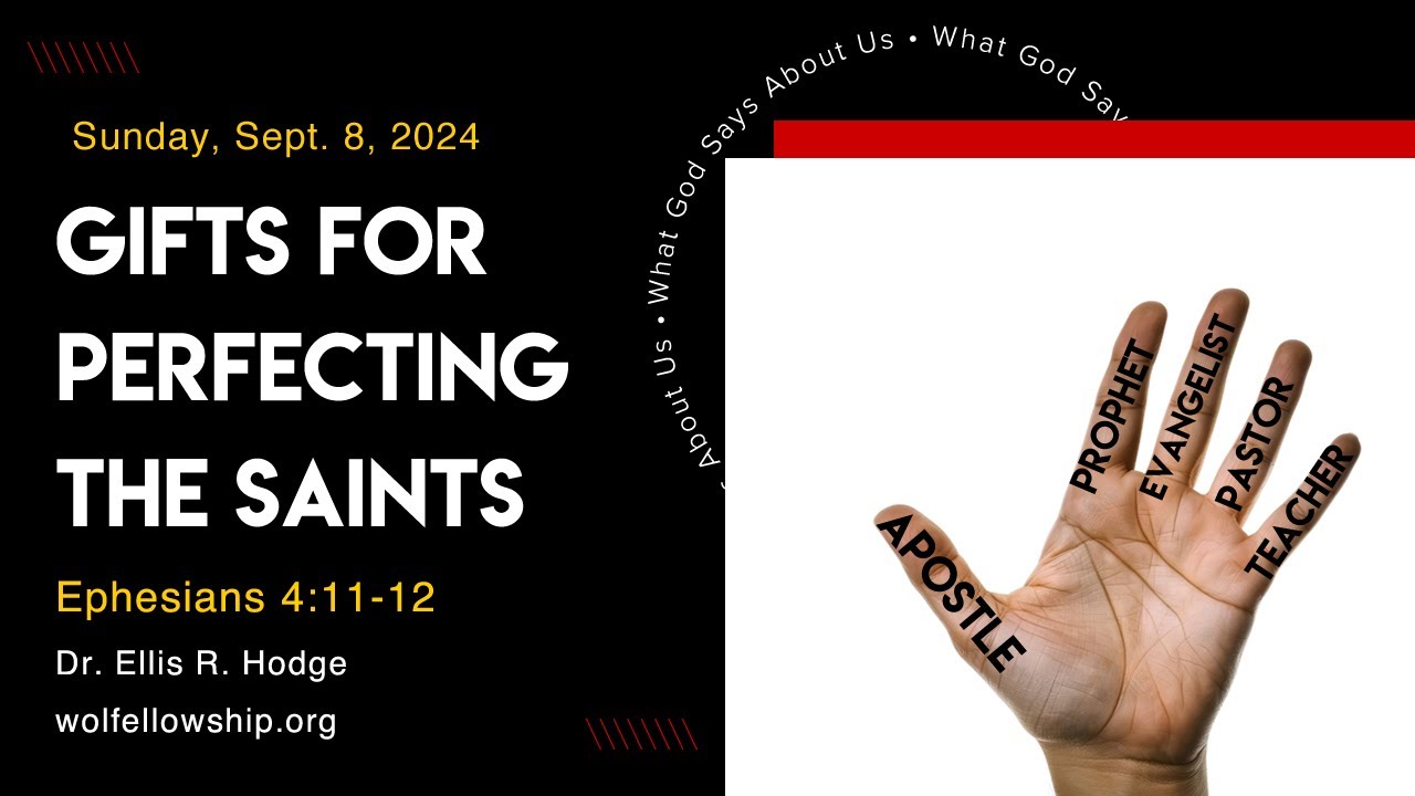 Gifts For Perfecting The Saints | Dr. Ellis R. Hodge - YouTube