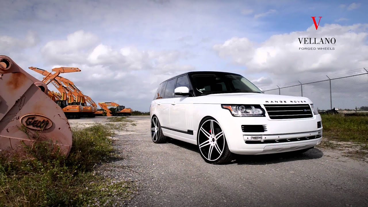 RANGE ROVER ON VELLANO WHEELS VM14 MONOBLOCK - YouTube