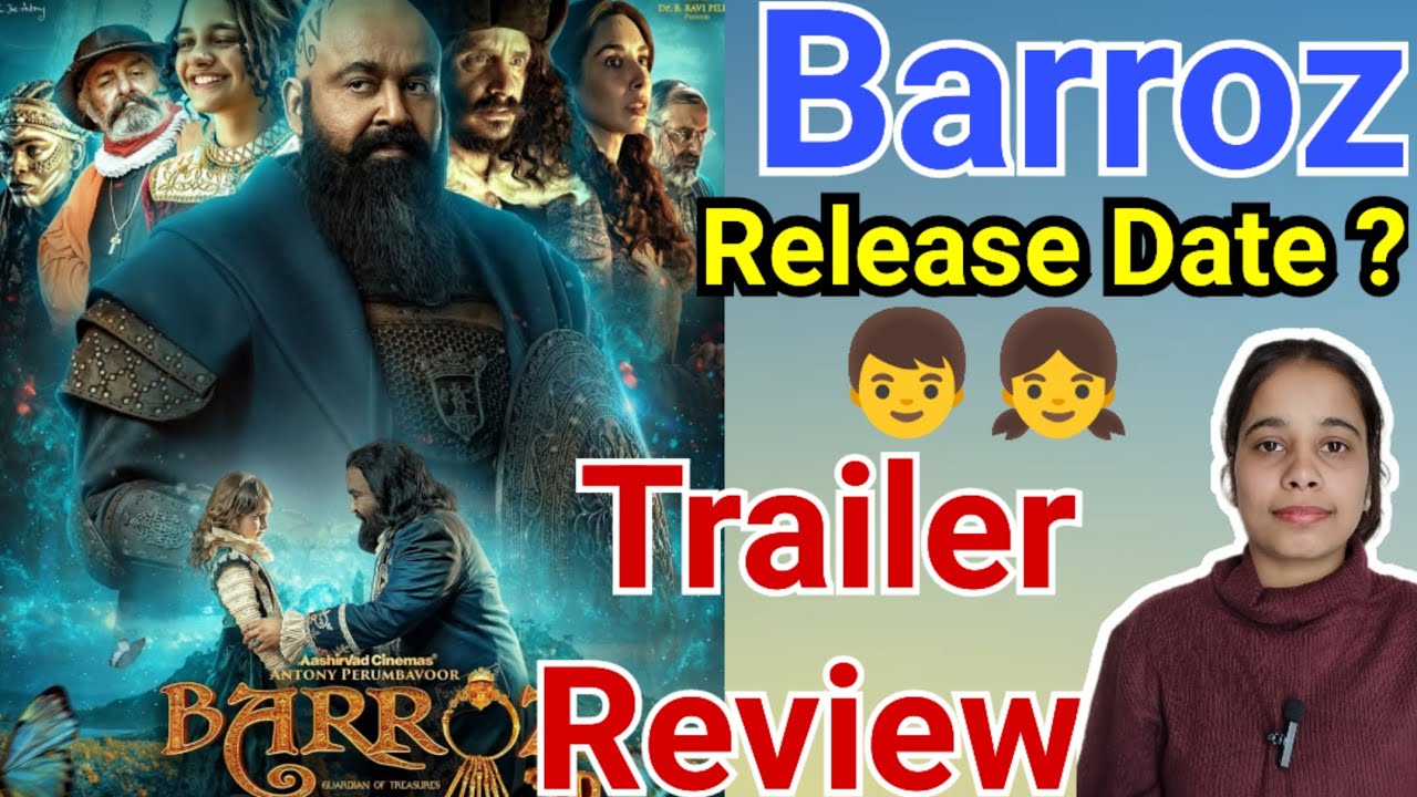 Barroz Trailer Review | Mohanlal | Maya Rao West | Santosh Sivan - YouTube