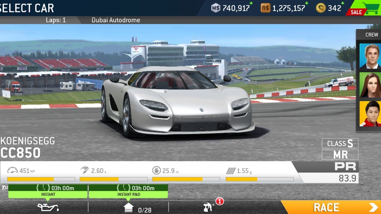 Real Racing 3: Gameplay-walkthrough | Driving KOENIGSEGG CC850 | # ...