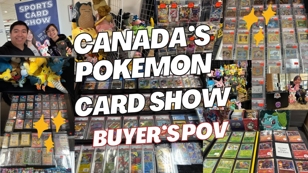 BUYER'S POV - Pokemon Card Show in Vancouver, Canada - YouTube