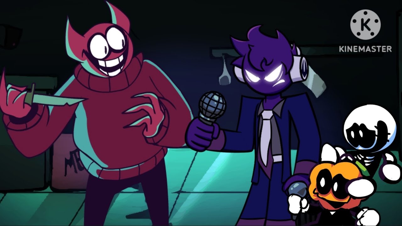 Leave the kids Alone Fnf Delectable Bob Vs Void And Skid And Pump Sings ...